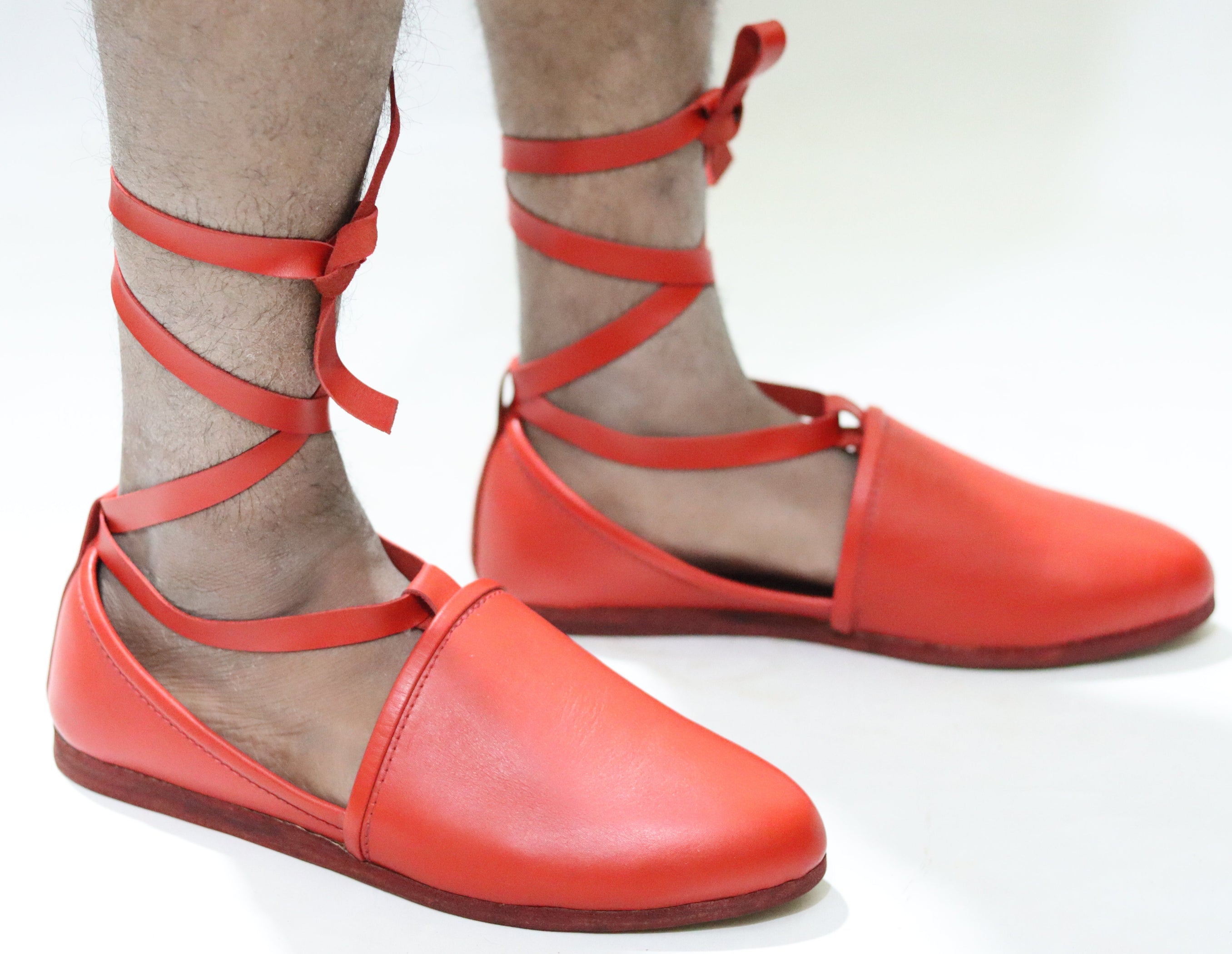 Roman Low Shoes | Ancient Roman Leather Footwear — Honour Kraft