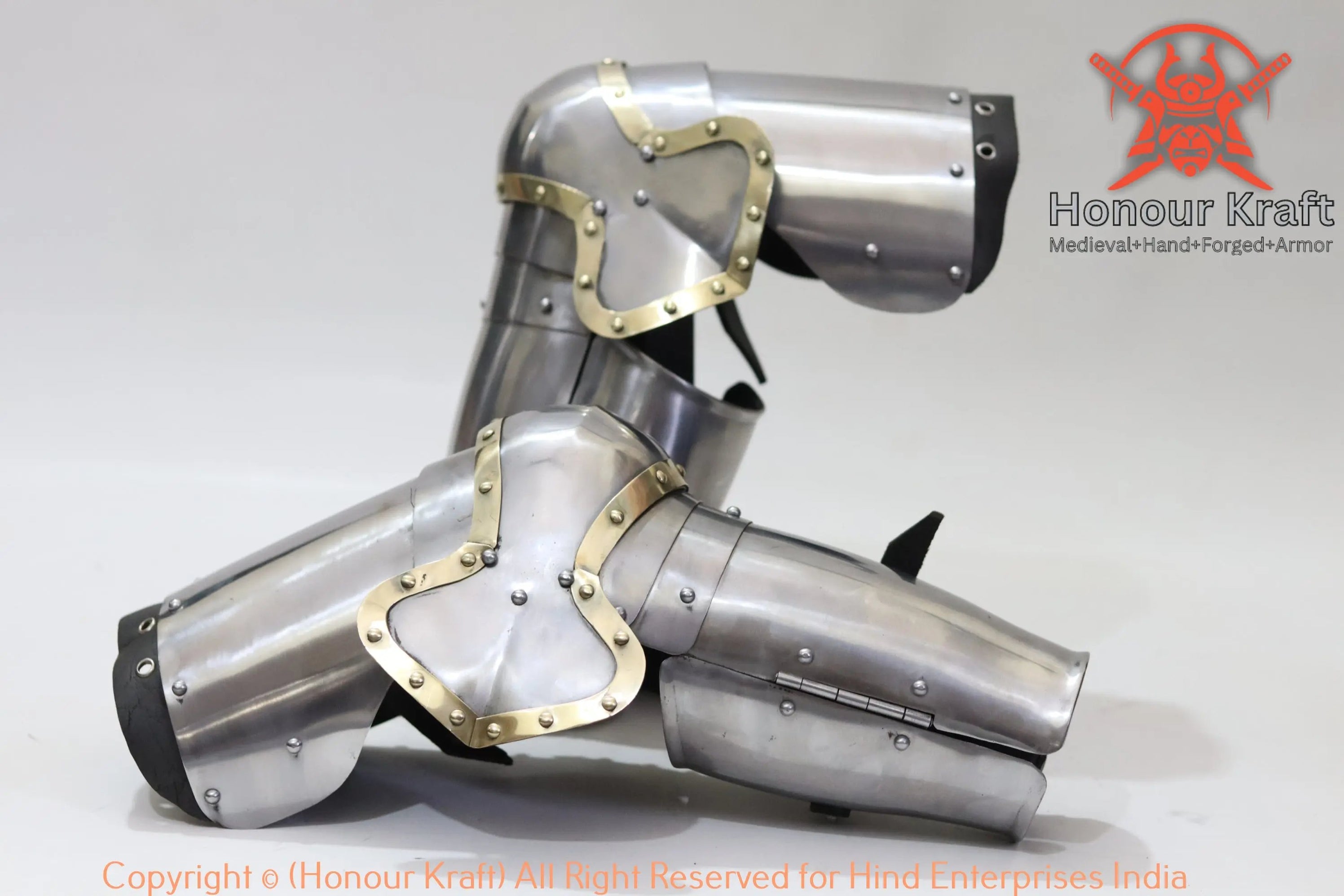 Arms Armor Italian 14th Century Brass Trimmed — Honour Kraft