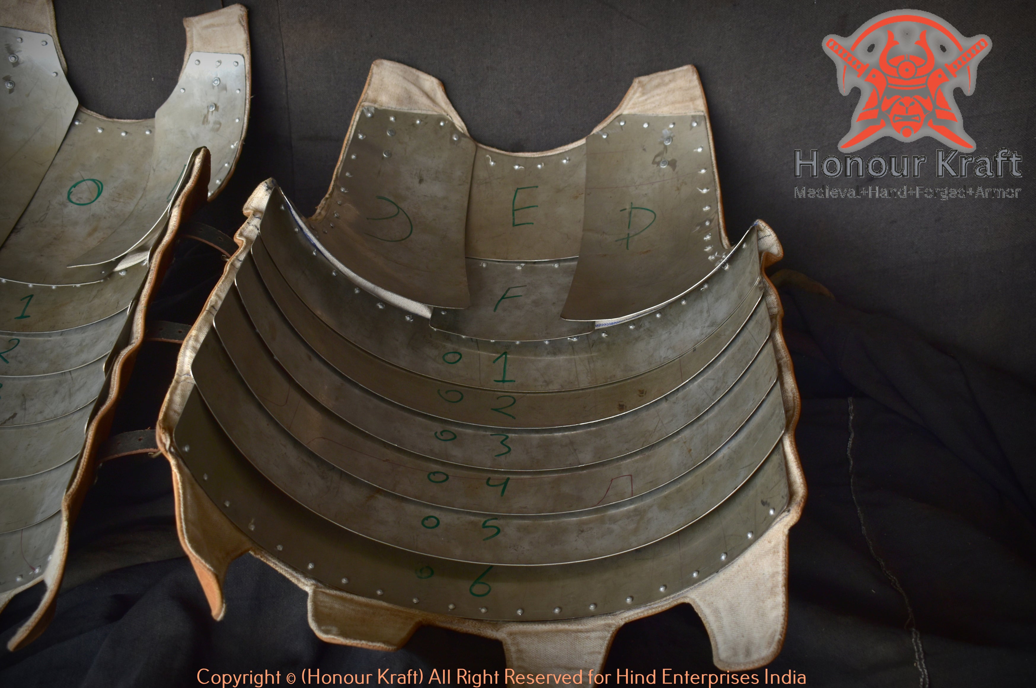 brigandine Kusnatch Crunch Leather brigandine armor for buhurt combat ...