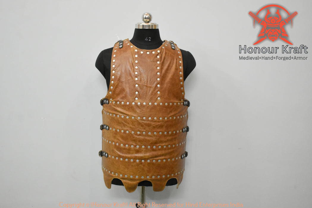 brigandine Kusnatch Crunch Leather brigandine armor for buhurt combat ...