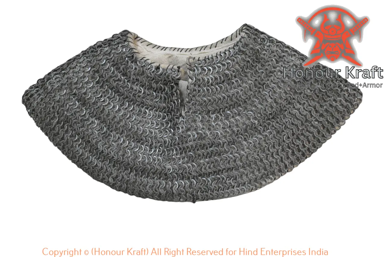 Neck Armor Chainmail Neck Collar — Honour Kraft