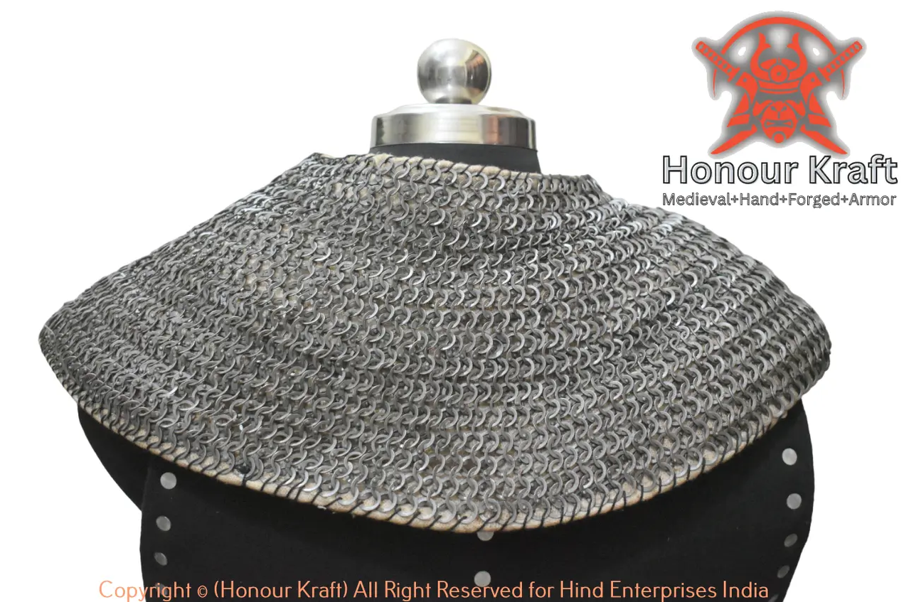 Neck Armor Chainmail Neck Collar — Honour Kraft