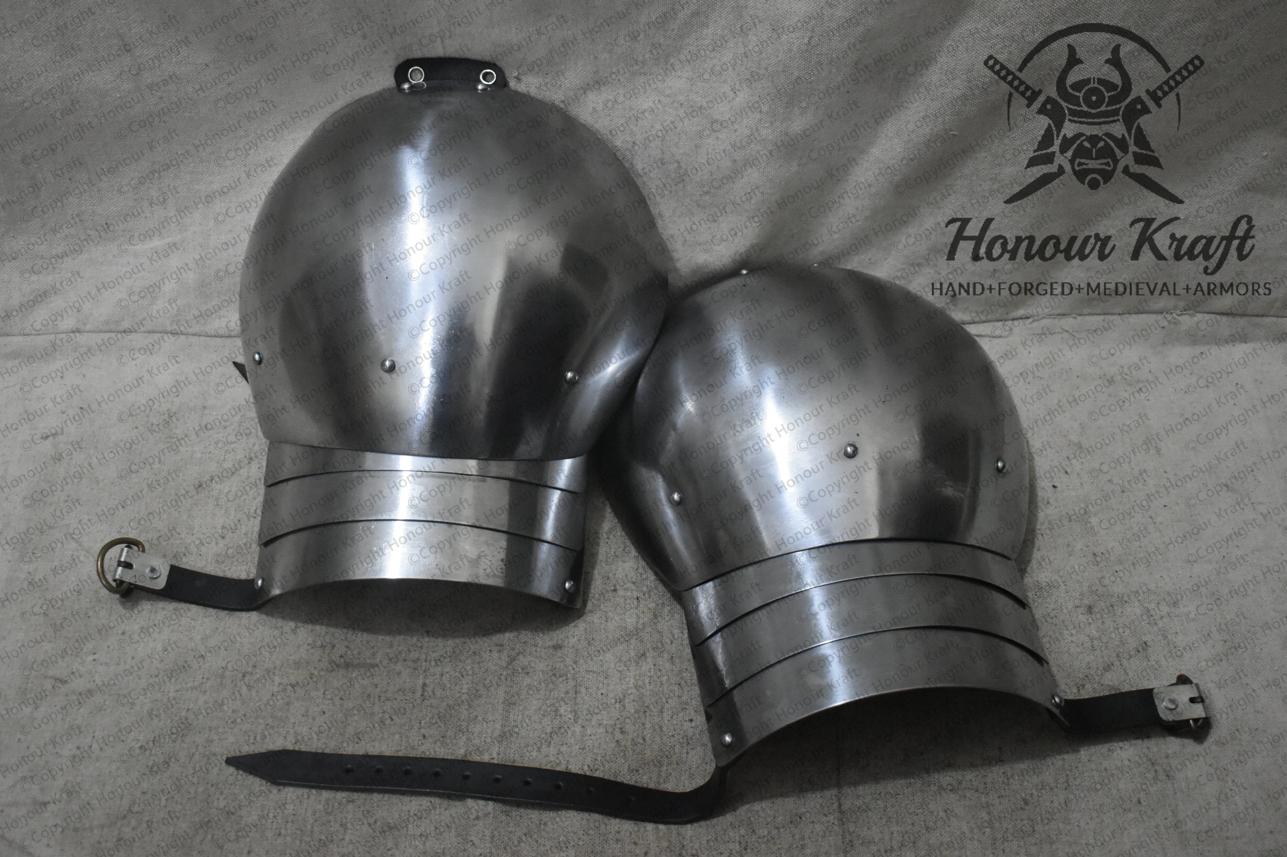 shoulder armor medieval pauldron — Honour Kraft