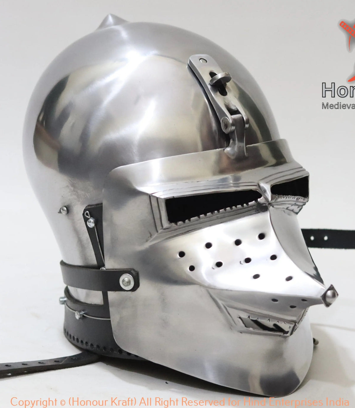 Beak Face visor helmet armor type-1 - Honour Kraft