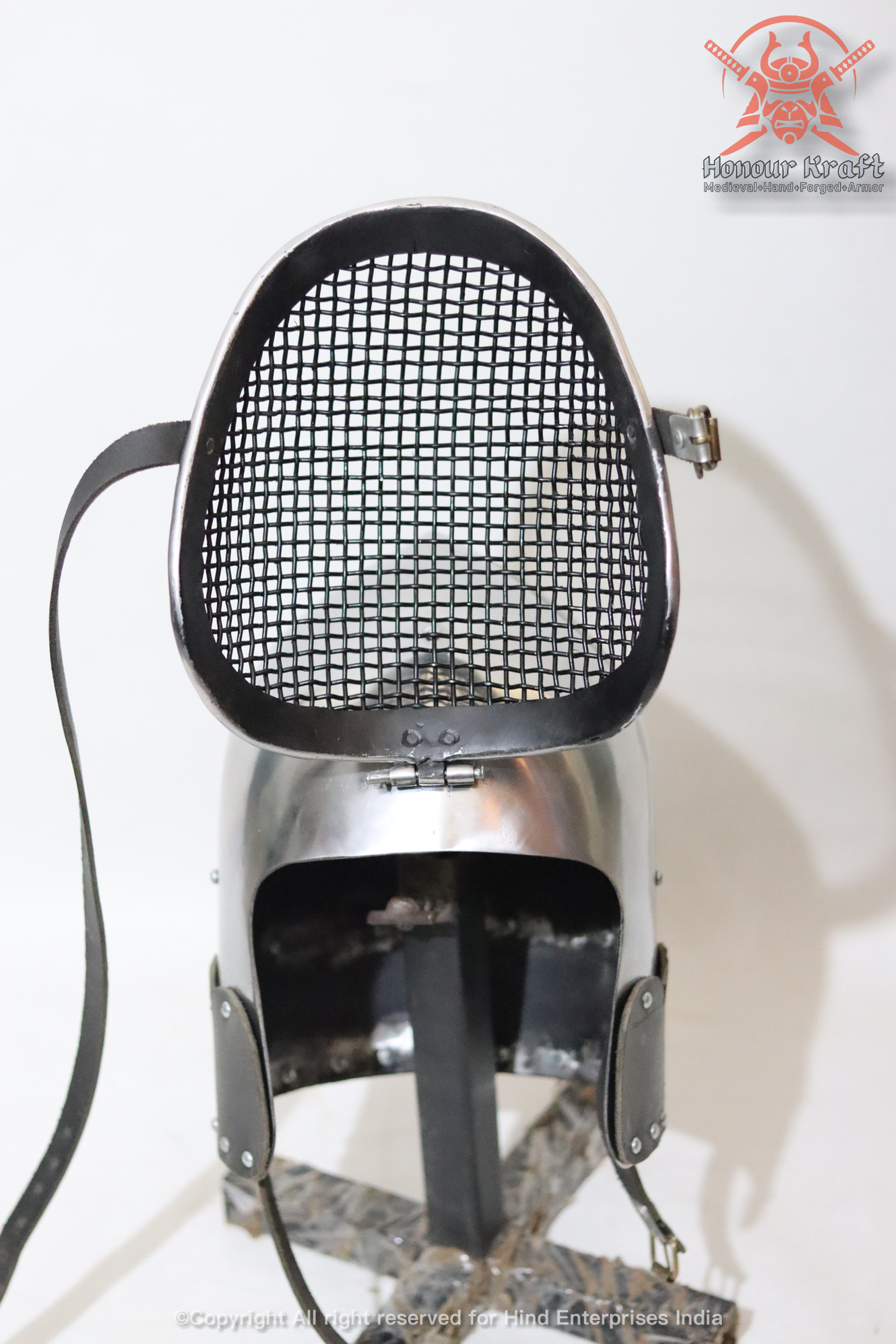 HEMA Fencing Helmet | SCA Armored Combat Helmet — Honour Kraft