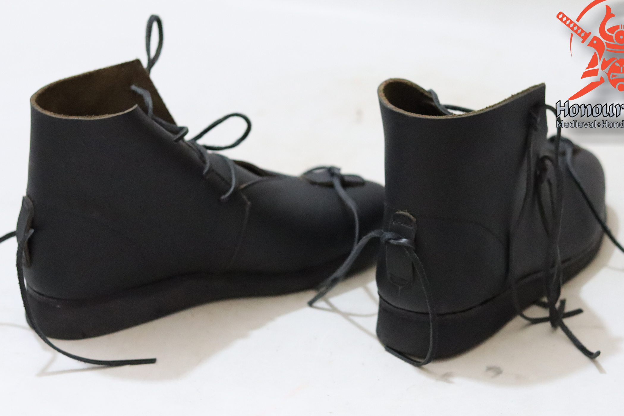 Medieval Viking Leather Boots for Buhurt Combat | HMB Footwear — Honour ...