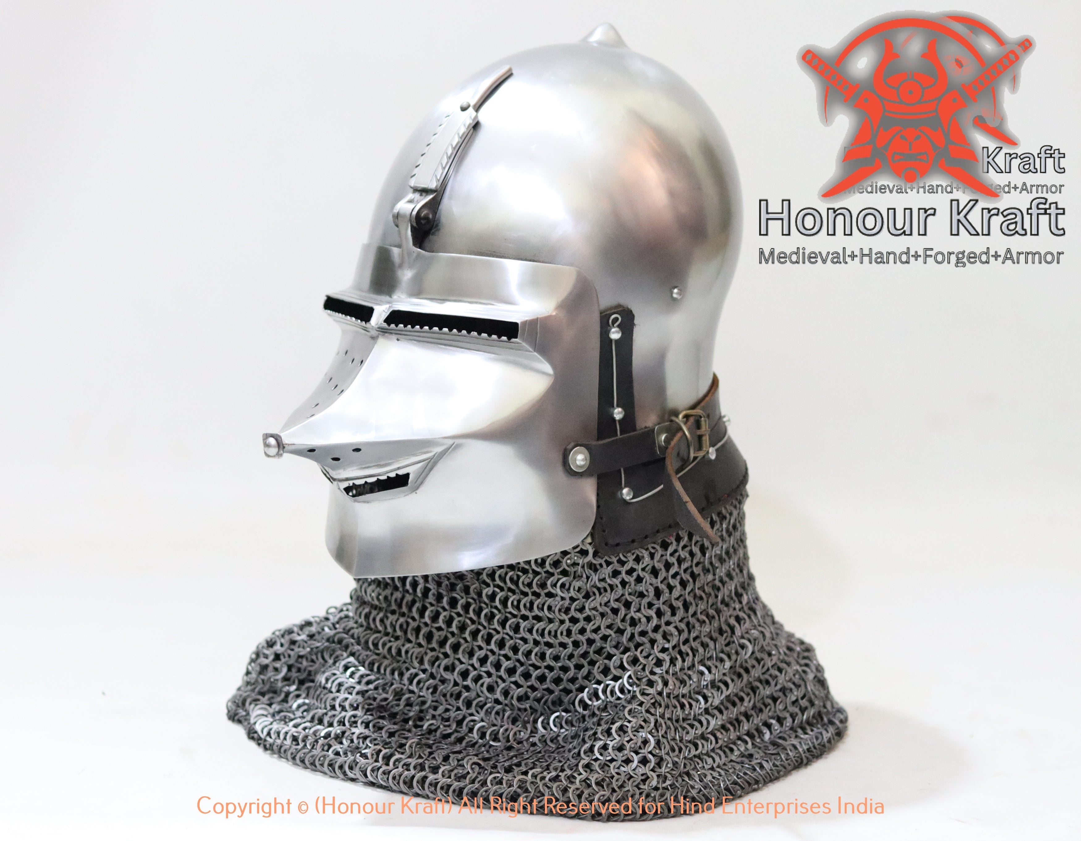Beak face Visor Helmet armor Type-2 — Honour Kraft