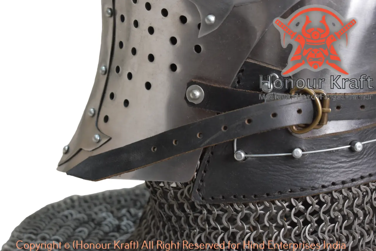 Helmet ROA for Buhurt – HMB Legal Full-Contact Combat Helmet | Honour Kraft