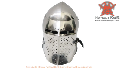 Bascinet Griffon Spoleto type 3 buhurt helmet armor combat bascinet ...