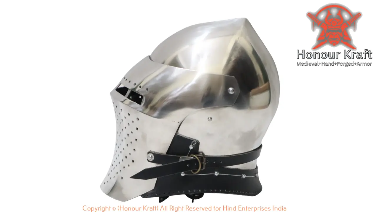 Bascinet Griffon Spoleto type 3 buhurt helmet armor combat bascinet ...