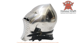 Bascinet Griffon Spoleto type 3 buhurt helmet armor combat bascinet ...