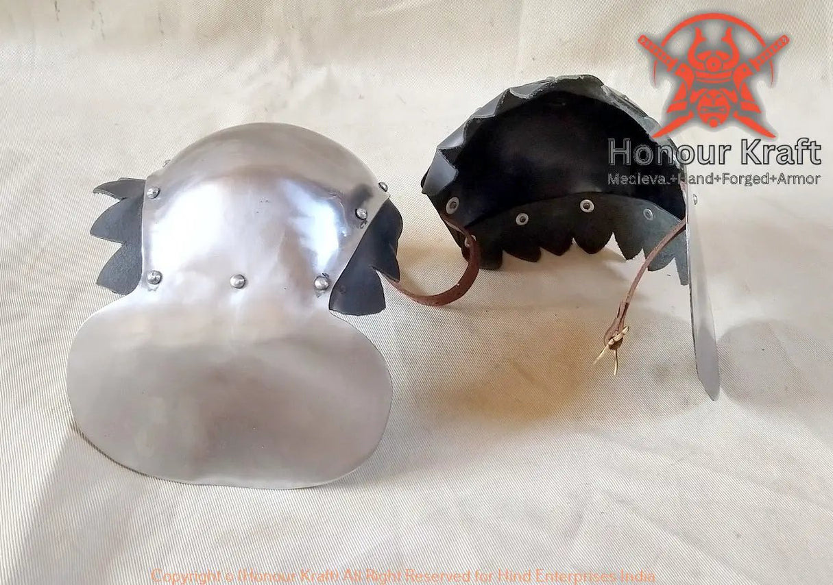 Medieval Simple Knee Cops Armor Type 1 — Honour Kraft