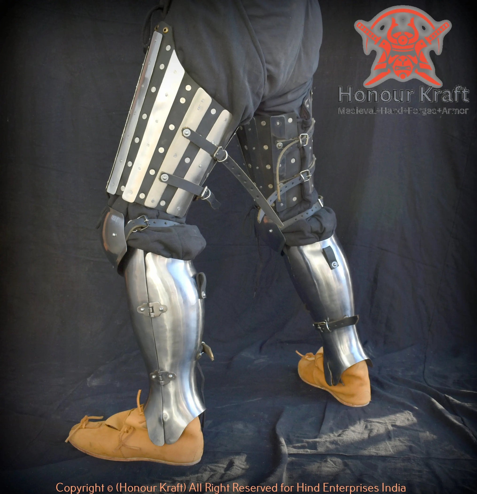 Splinted Legs Armor For Buhurt — Honour Kraft