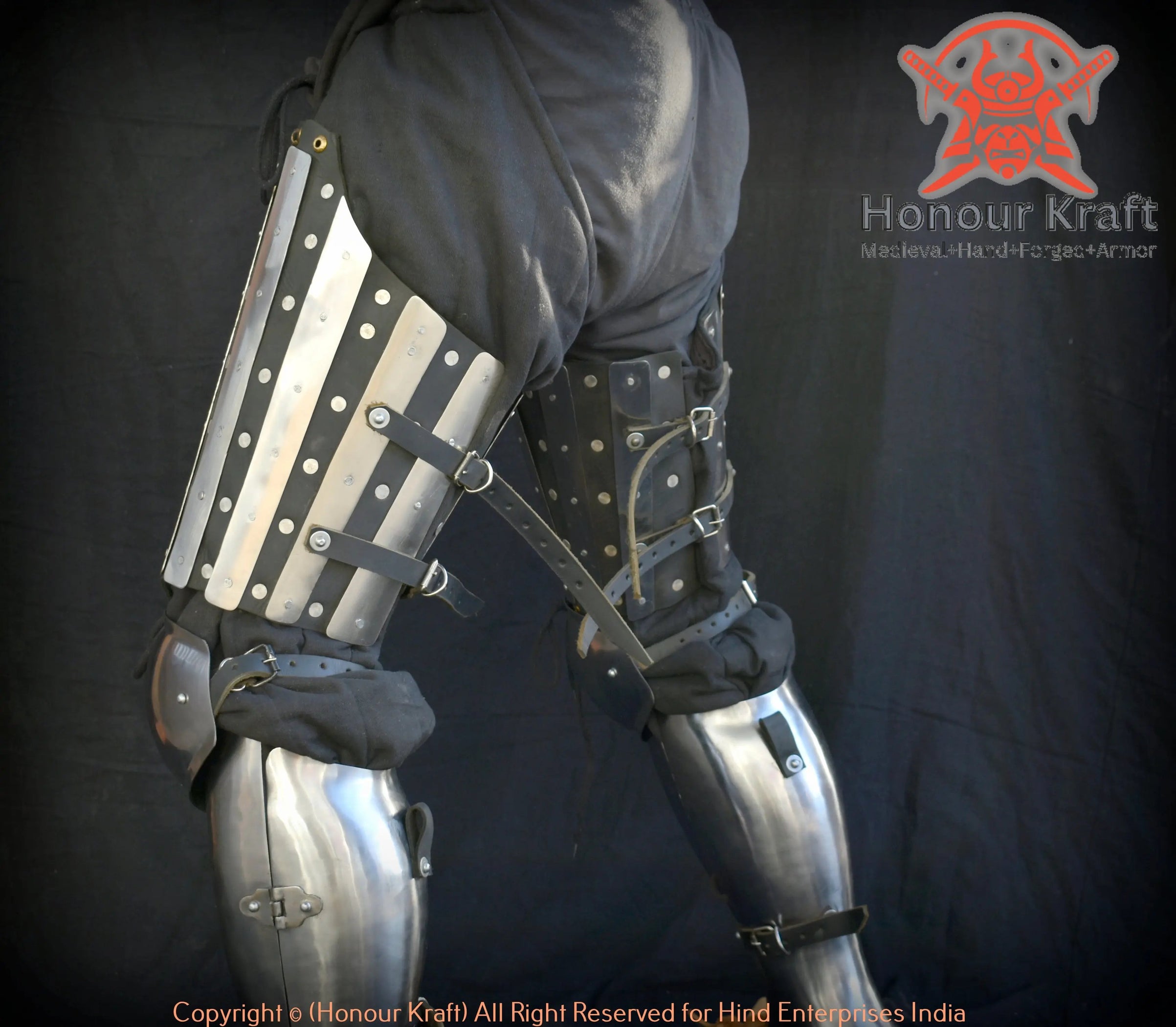 Splinted Legs Armor For Buhurt — Honour Kraft
