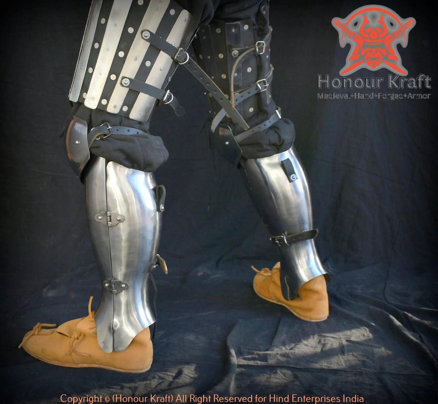 Splinted Legs Armor For Buhurt — Honour Kraft