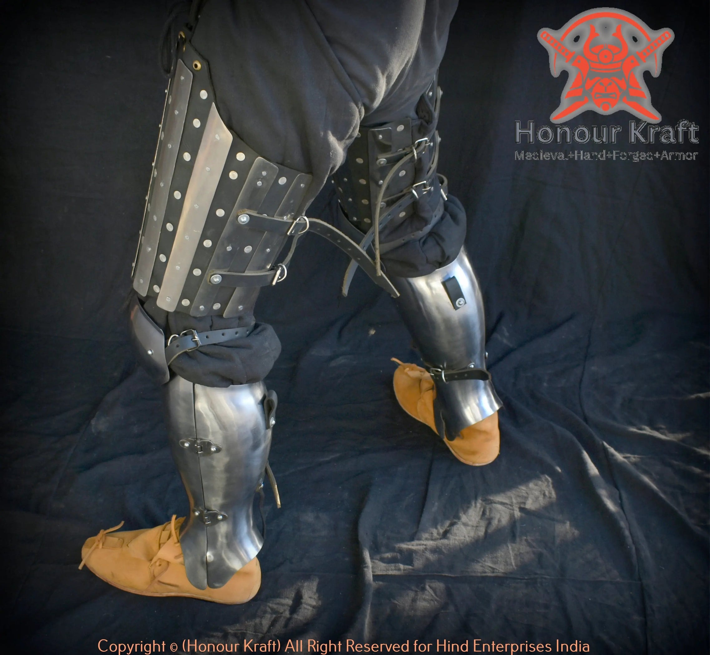 Splinted Legs Armor For Buhurt — Honour Kraft