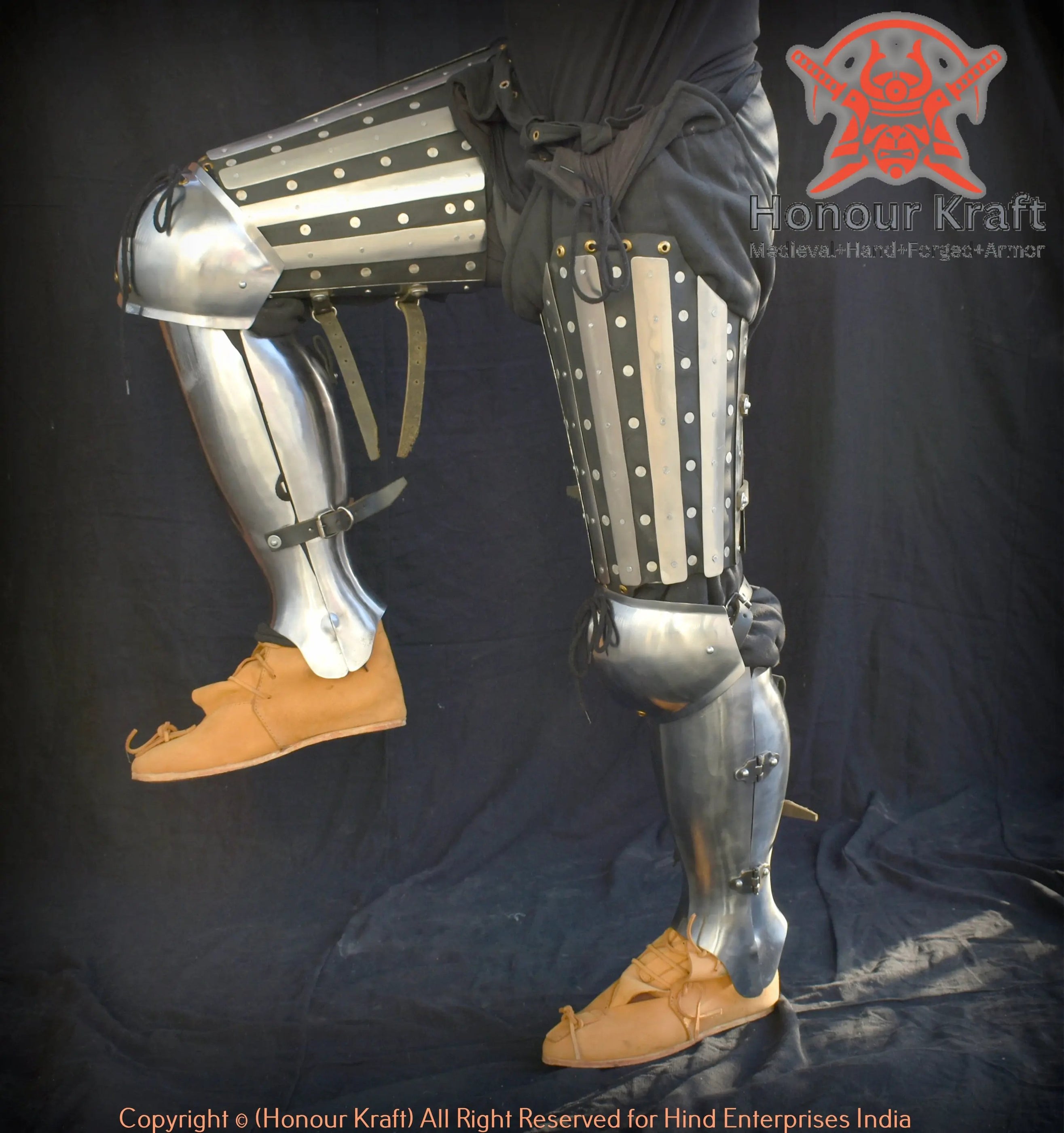 Splinted Legs Armor For Buhurt — Honour Kraft