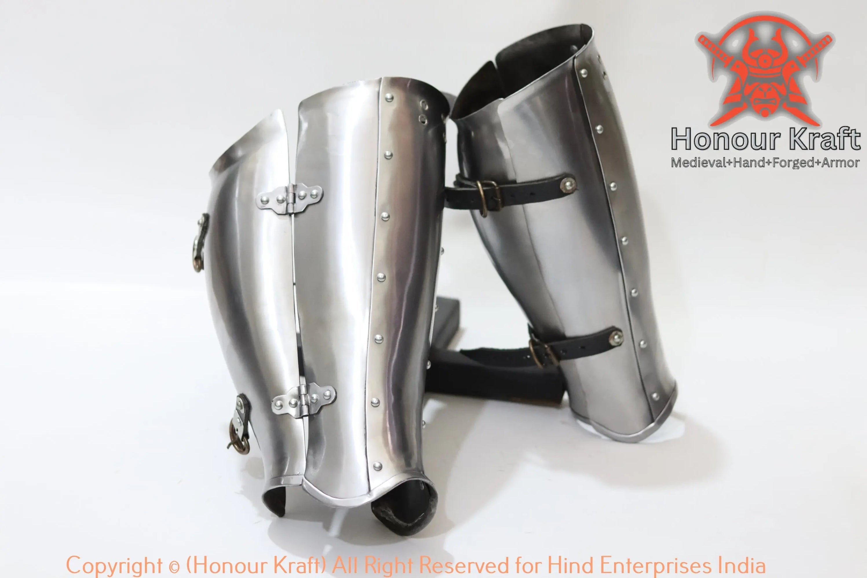 Shin Guard Leg Armor Greaves Samurai Armor — Honour Kraft