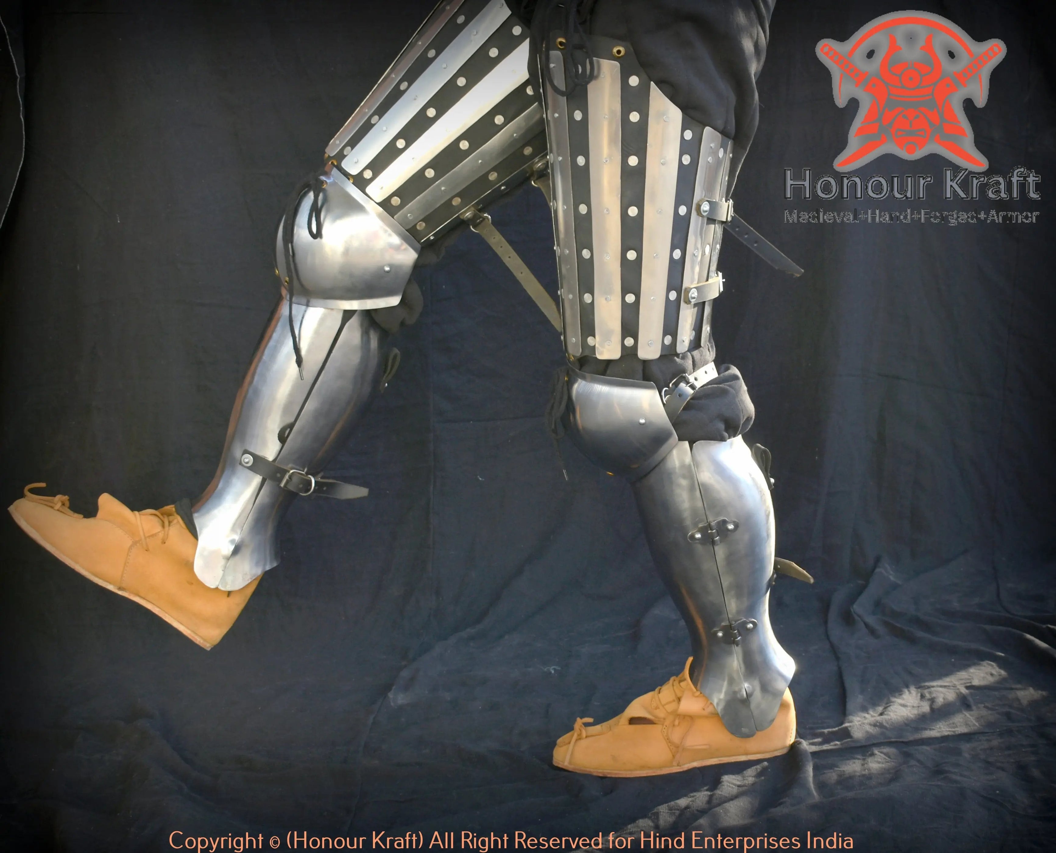 Splinted Legs Armor For Buhurt — Honour Kraft
