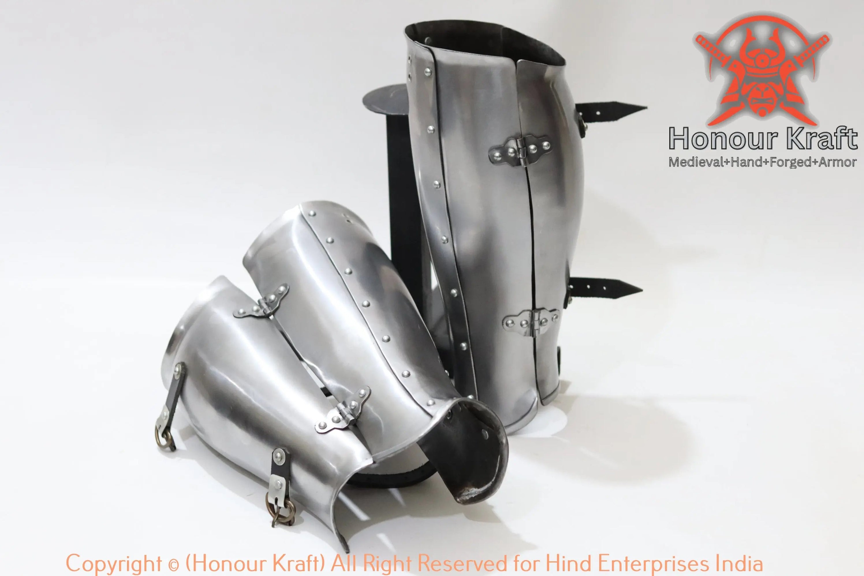 Shin Guard Leg Armor Greaves Samurai Armor — Honour Kraft