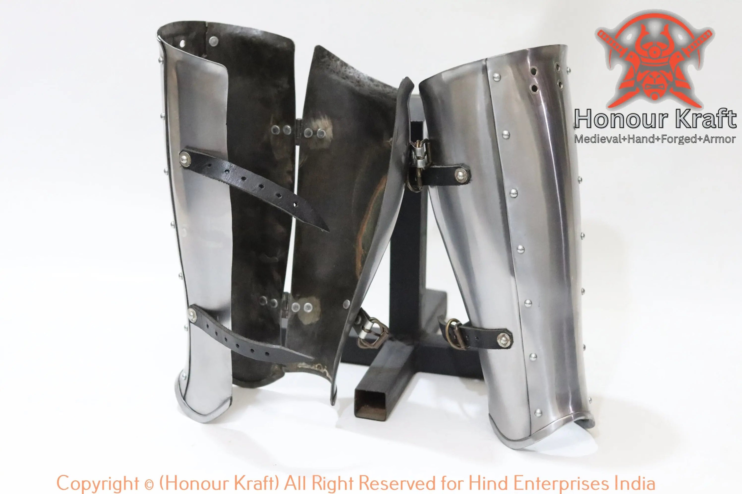 Shin Guard Leg Armor Greaves Samurai Armor — Honour Kraft
