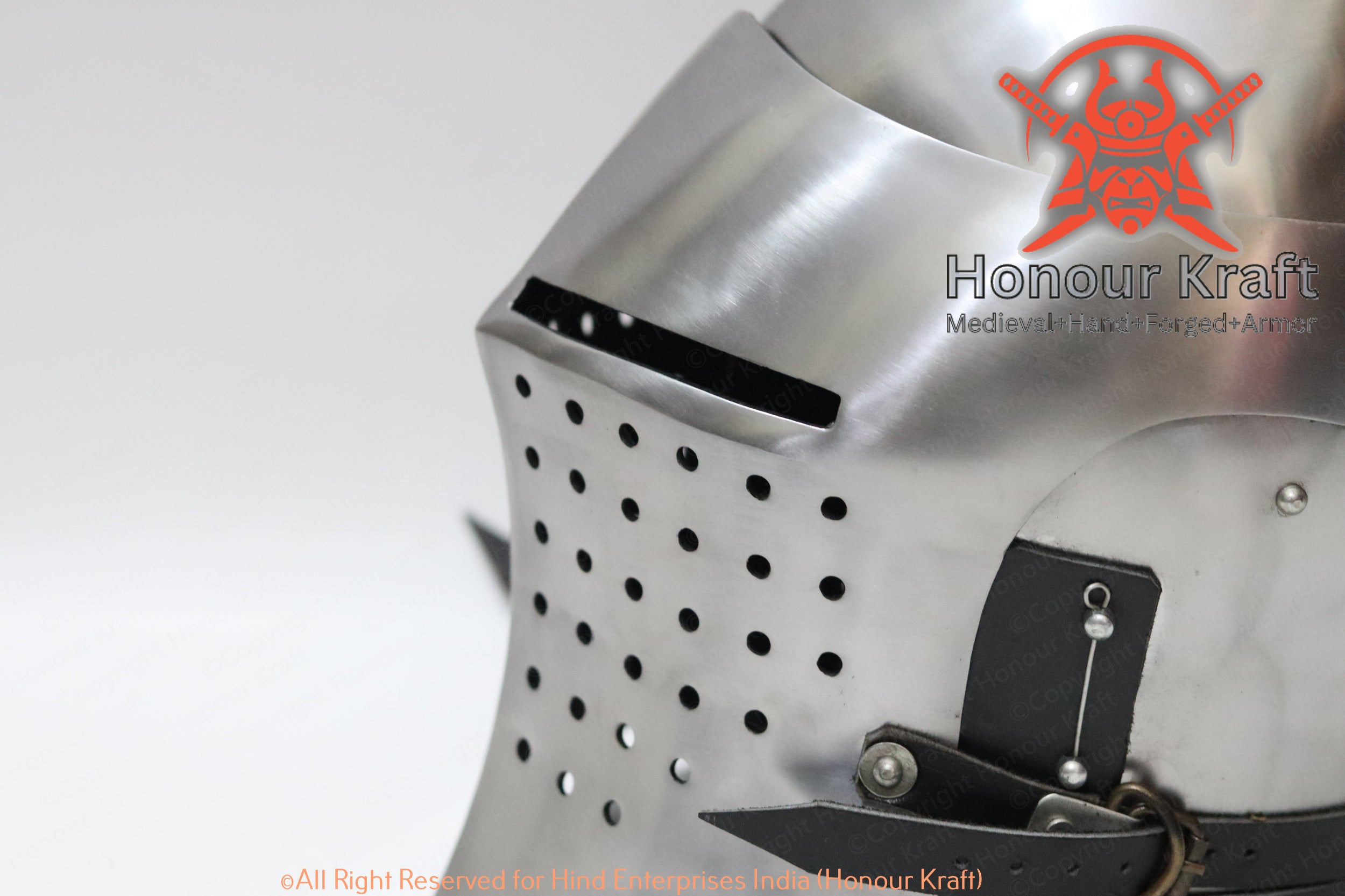 Bascinet Spoleto type 1 bascinet spoleto armor buhurt helmet spoleto ...