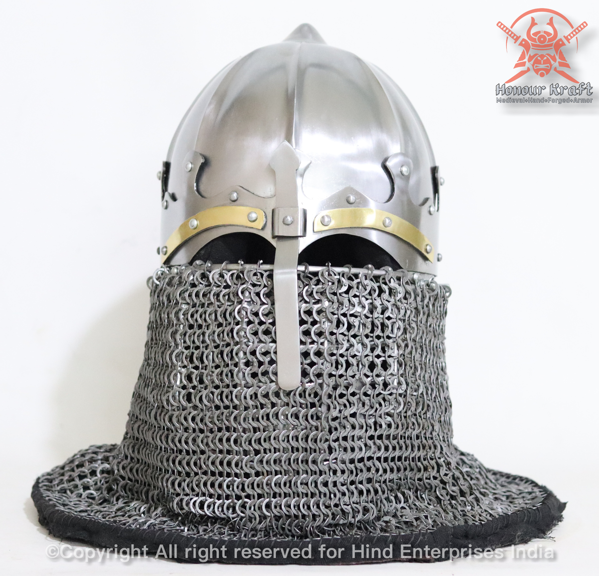 Iranian Turban Helmet for Buhurt & HMB Combat | HonourKraft — Honour Kraft