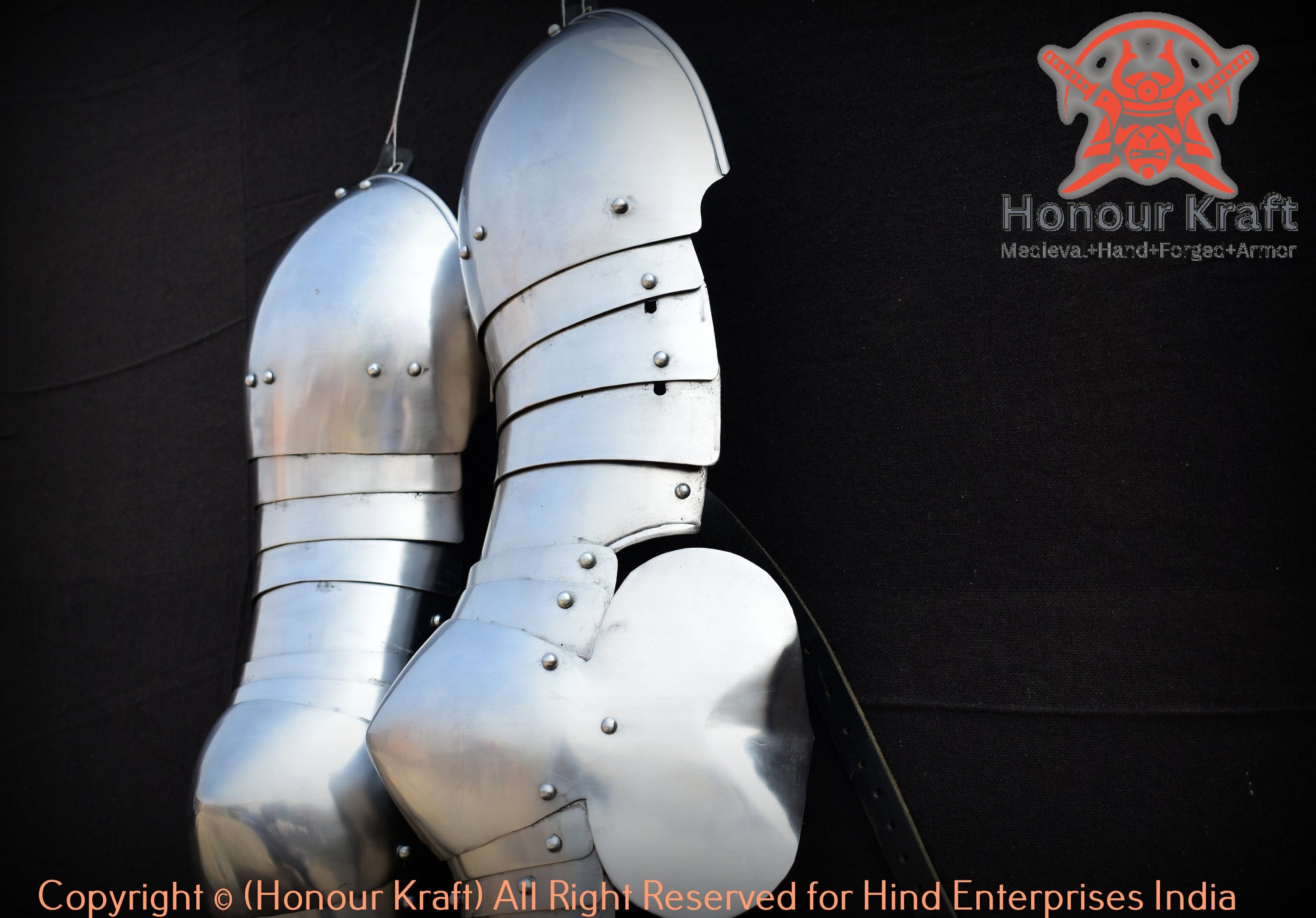 Articulated Anatomical Arms Armor for Buhurt & HMB — Honour Kraft