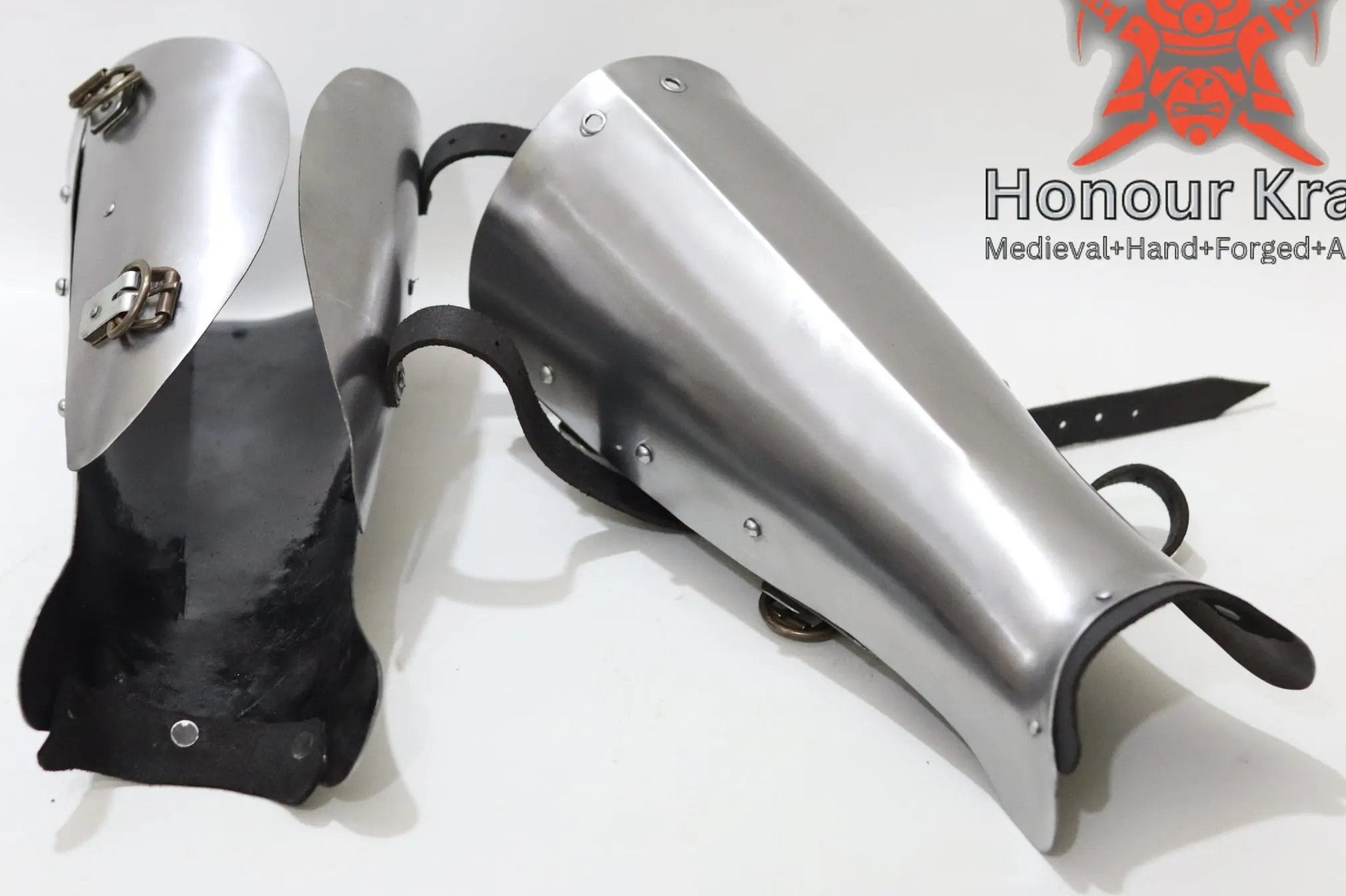 Three Segment Greaves for Buhurt | Medieval Leg Armor — Honour Kraft