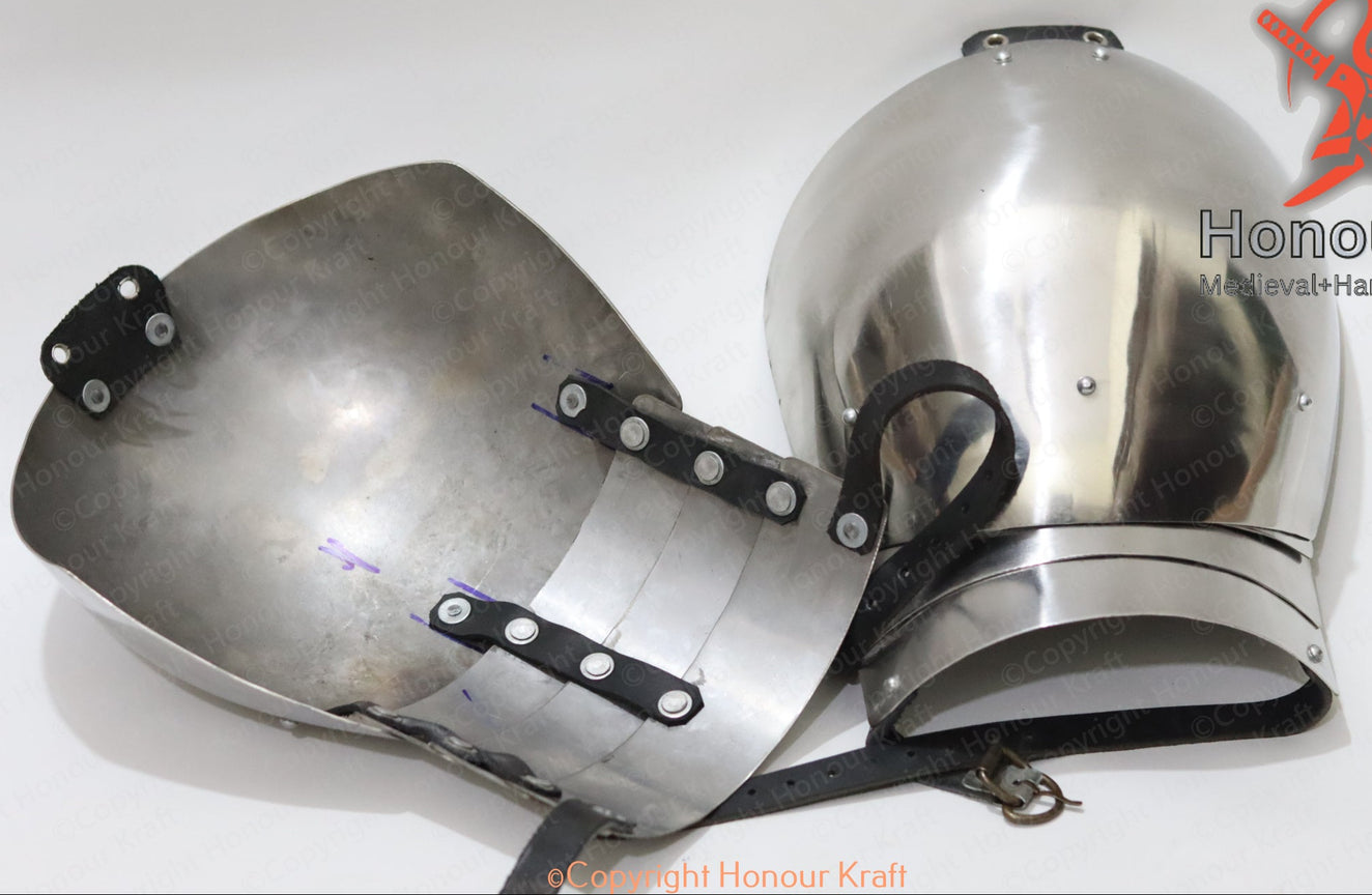 Shoulder Armor medieval pauldrons — Honour Kraft