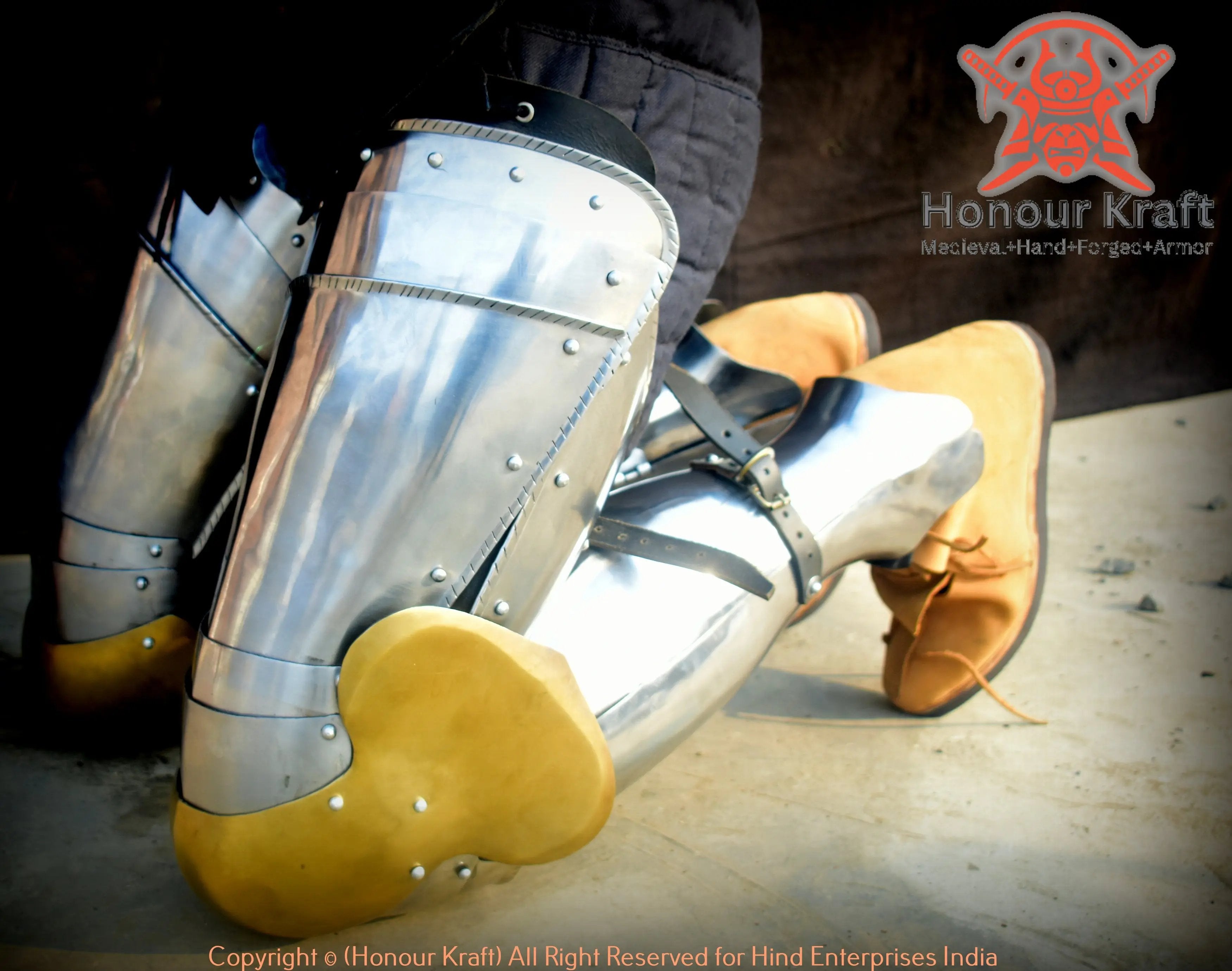 Custom-Made 16th Century German Style Medieval Legs Armor for Buhurt ...