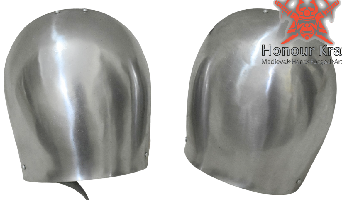 simple pauldron basic shoulder armor for buhurt combat - Honour Kraft
