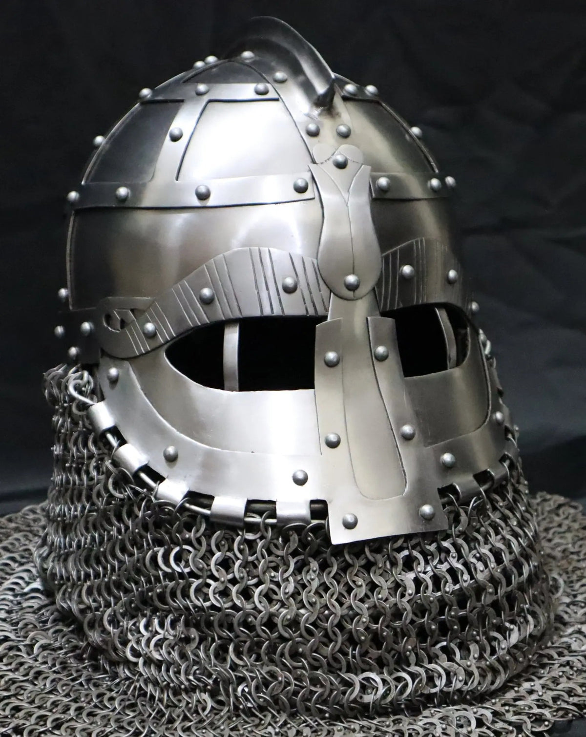 Viking Gjermundbu Helmet Armor for HMB & Medieval MMA Buhurt Combat ...