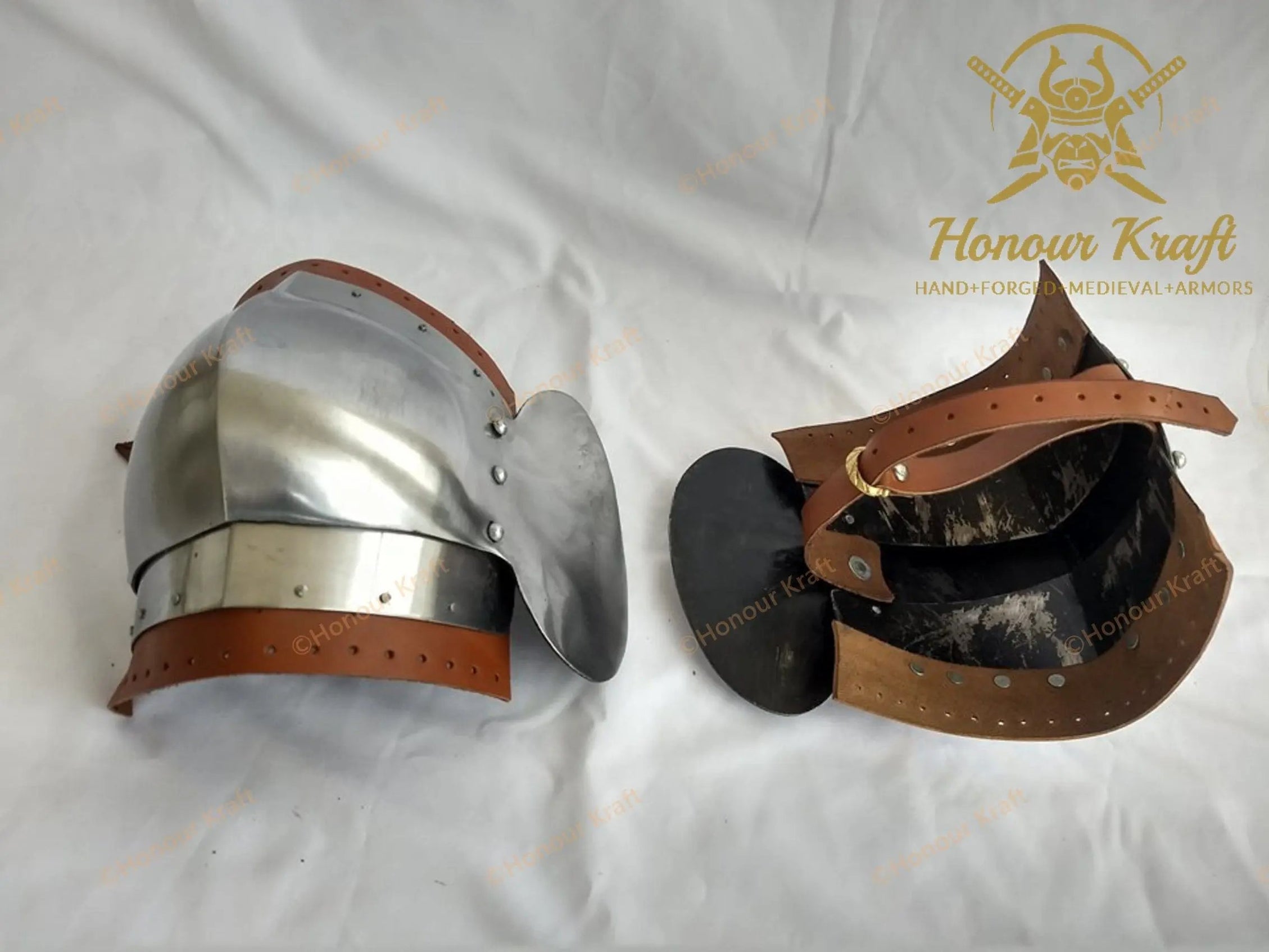 Articulated Knee Cops type 2 medieval armor knees steel knee armor cops ...