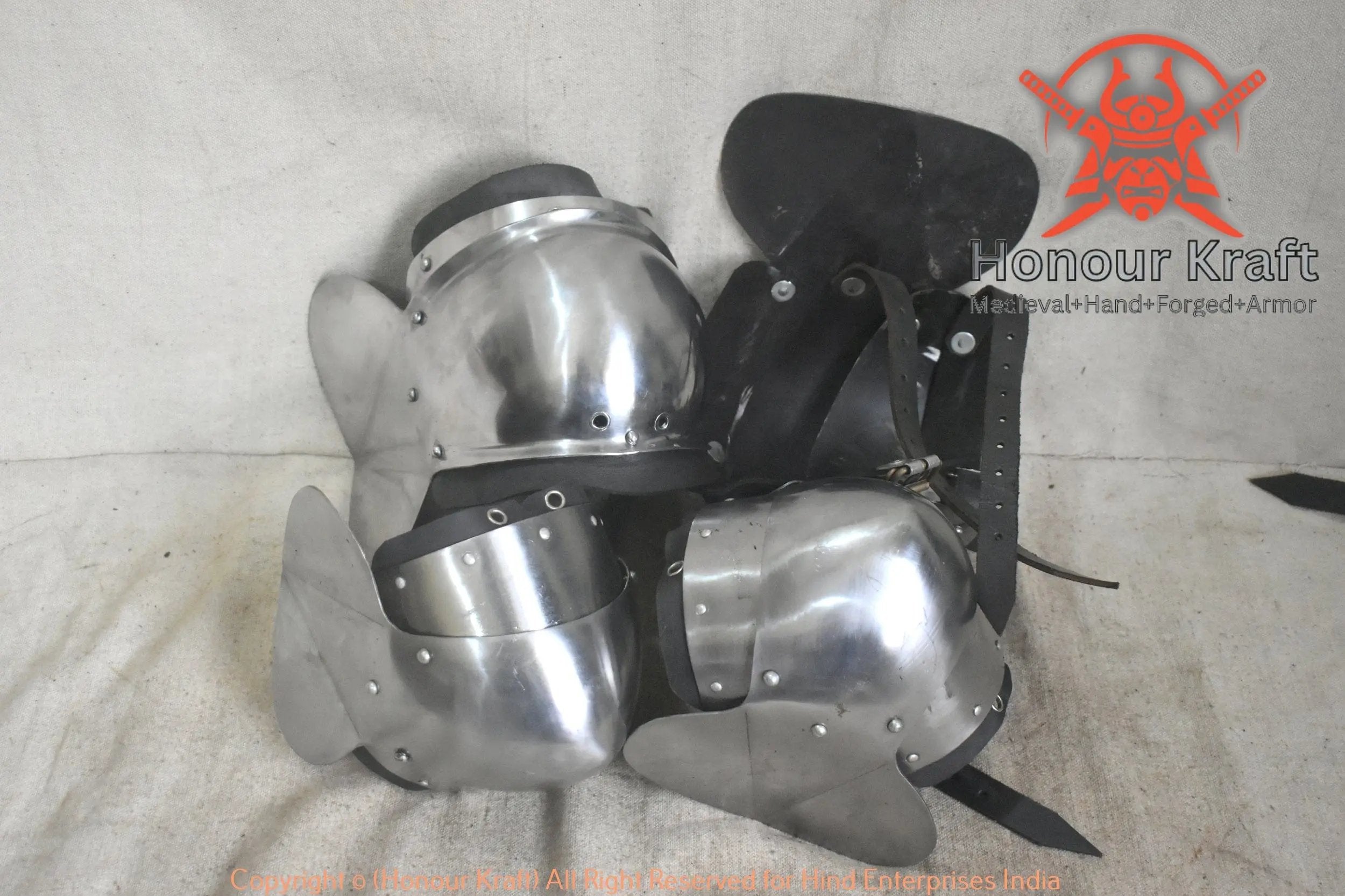 Arms armor Floating elbow cops & Knee cops pair — Honour Kraft