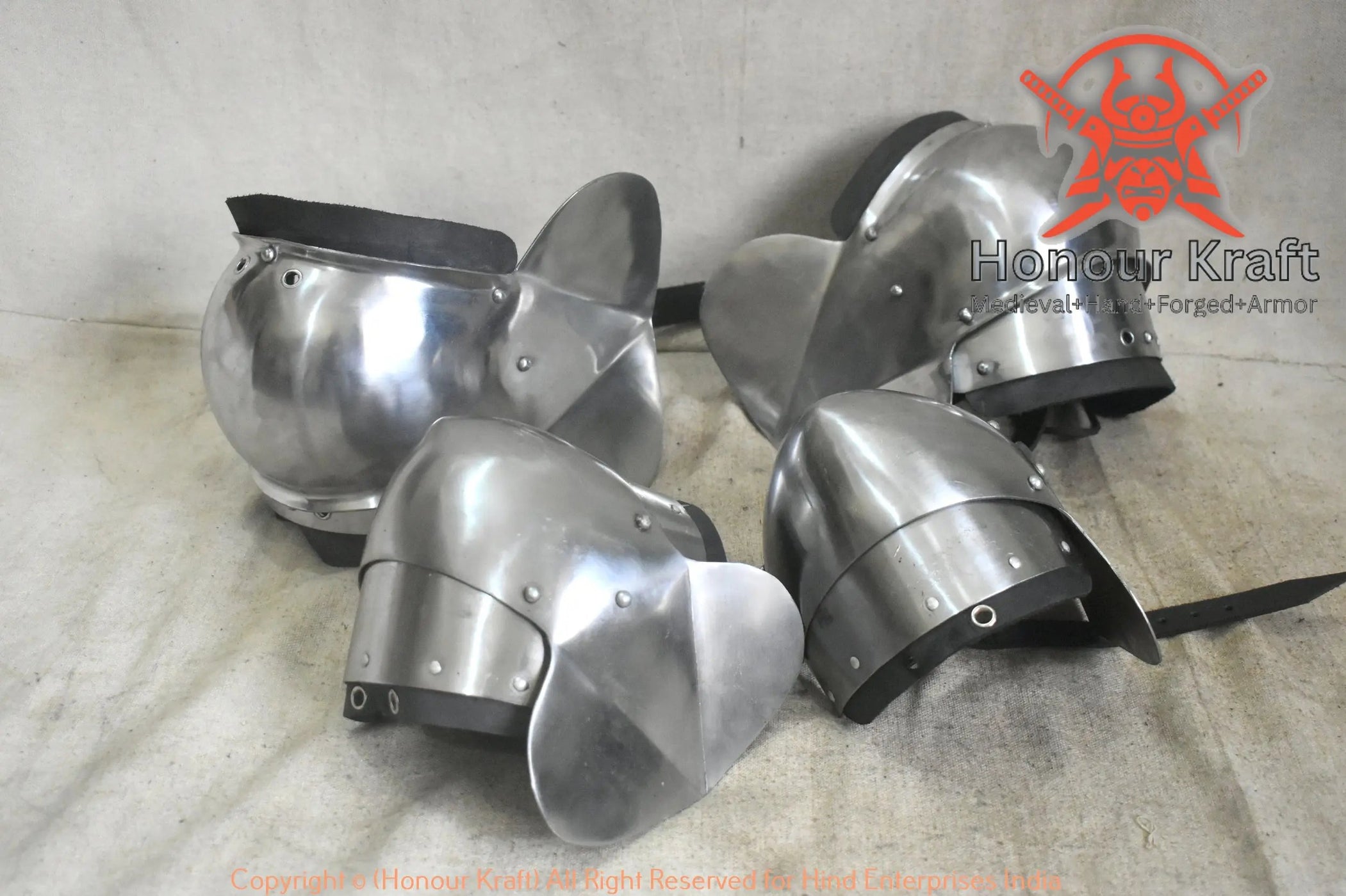 Arms armor Floating elbow cops & Knee cops pair - Honour Kraft