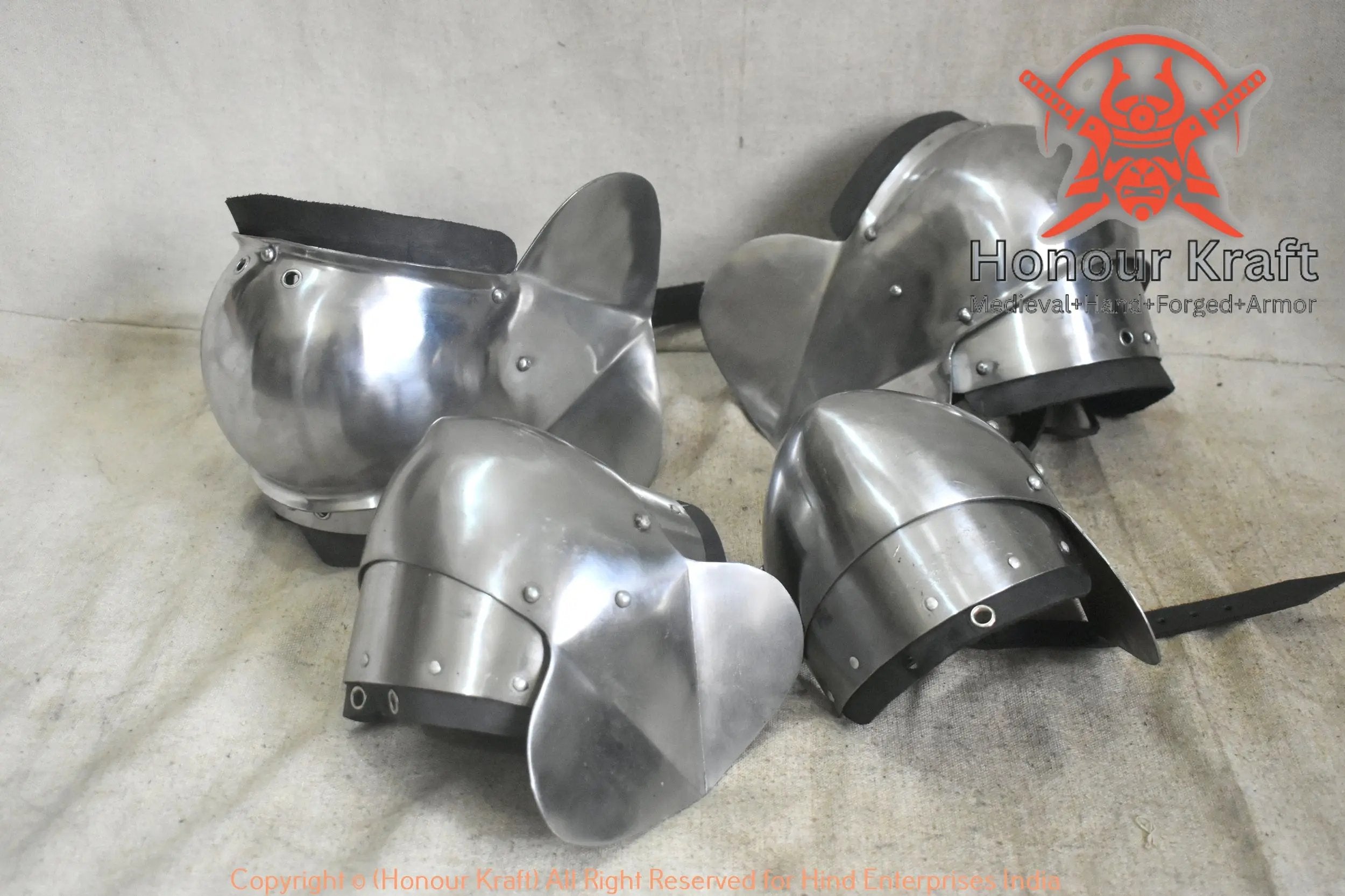 Arms armor Floating elbow cops & Knee cops pair — Honour Kraft