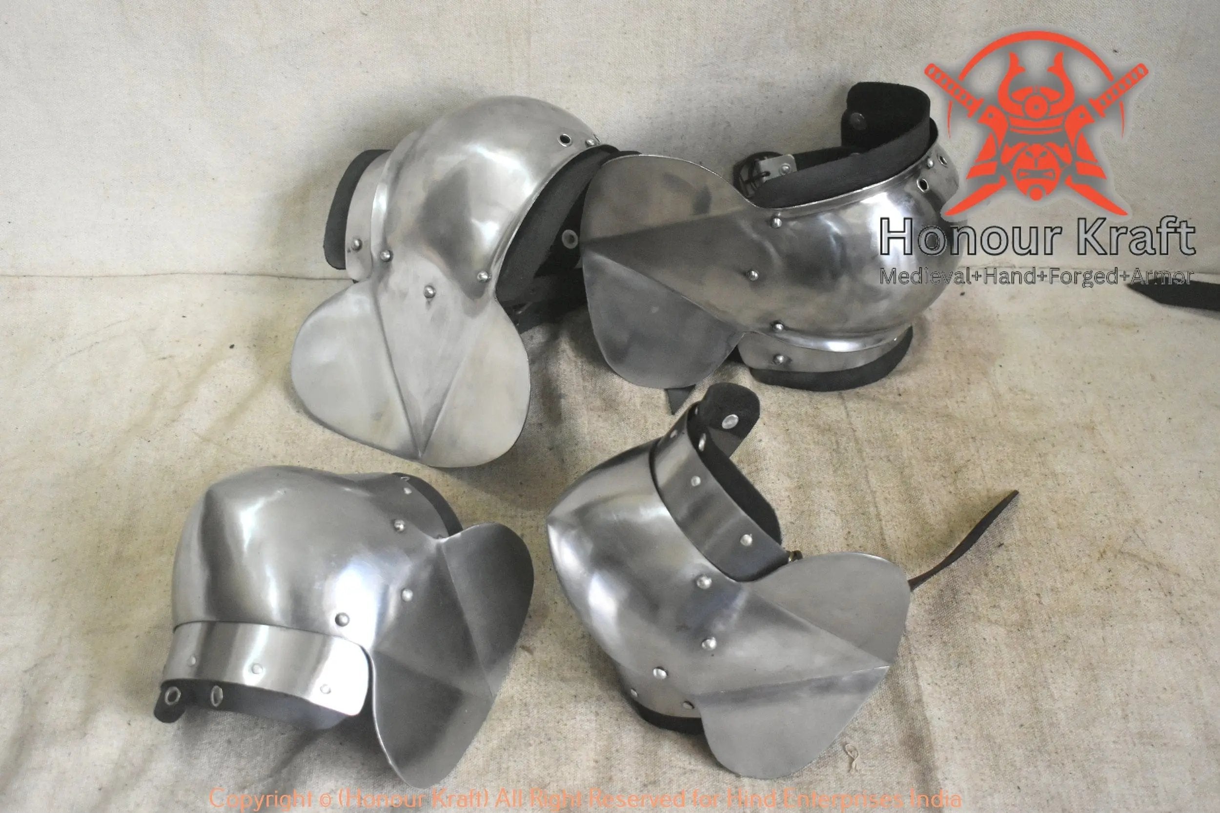 Arms armor Floating elbow cops & Knee cops pair — Honour Kraft