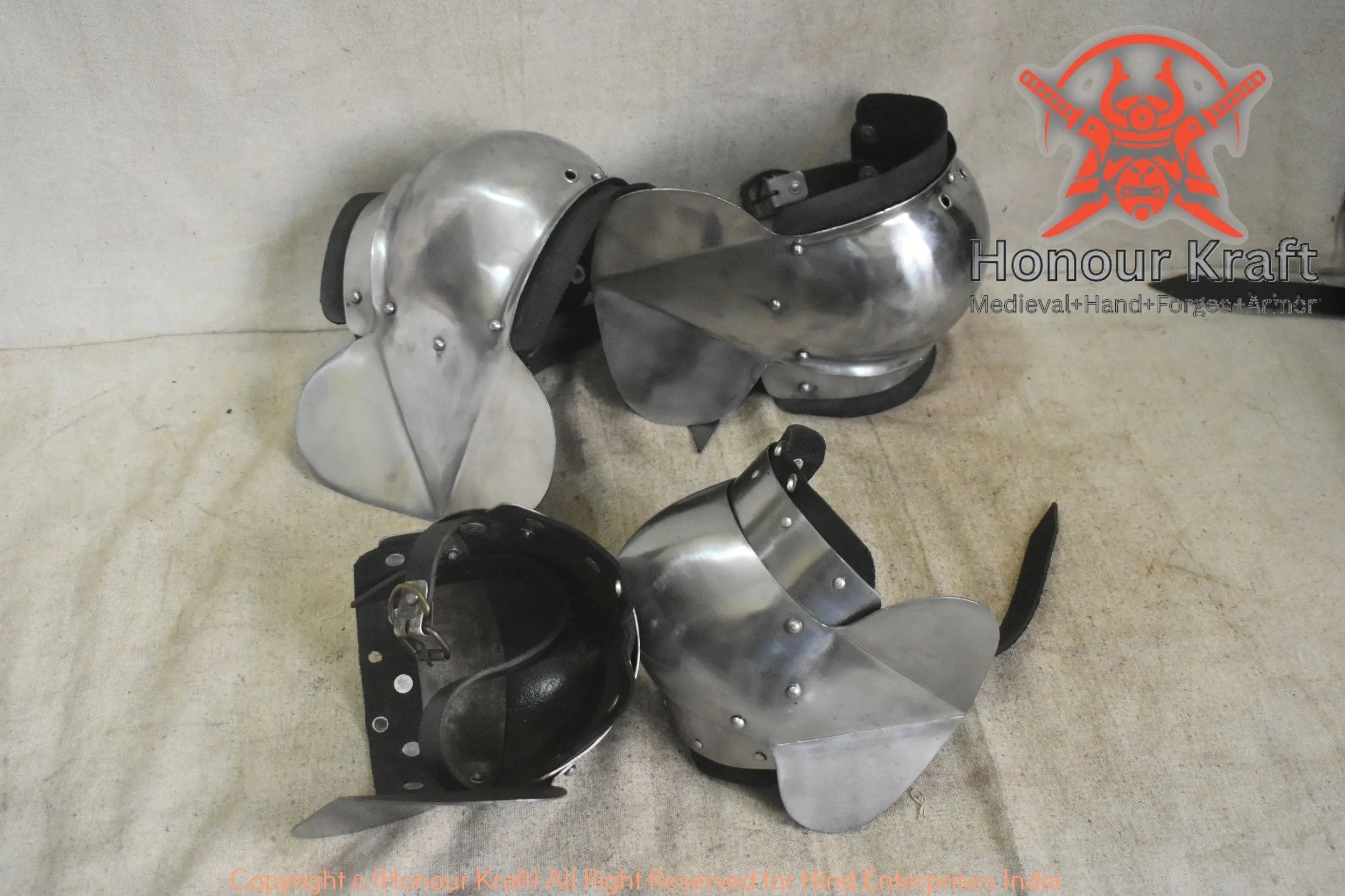 Arms armor Floating elbow cops & Knee cops pair — Honour Kraft