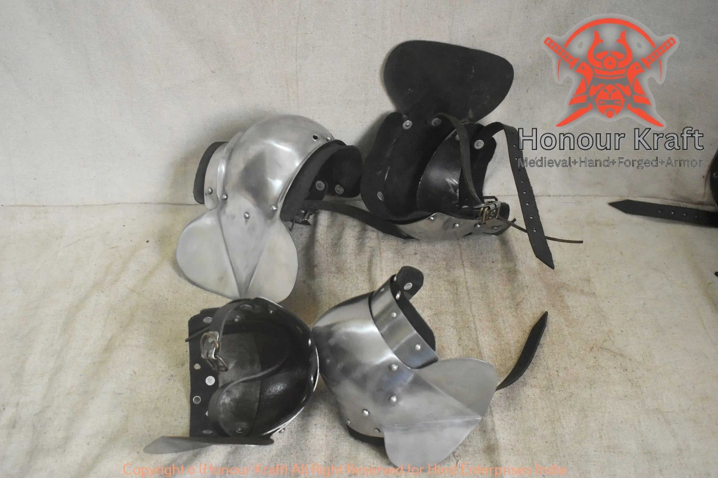 Arms armor Floating elbow cops & Knee cops pair — Honour Kraft