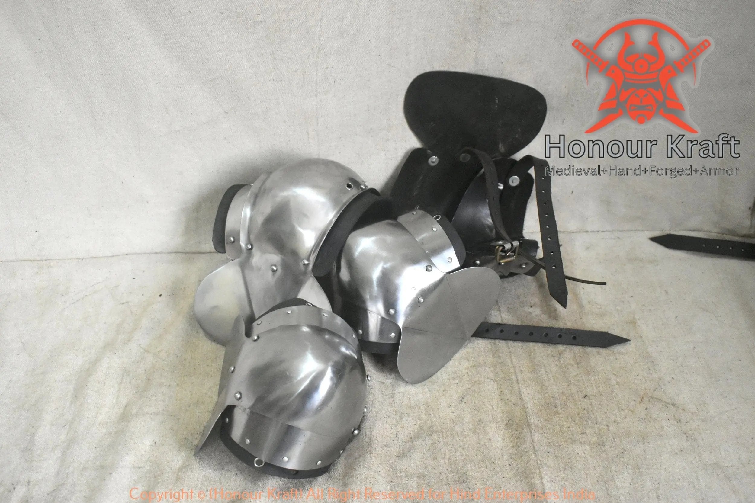 Arms armor Floating elbow cops & Knee cops pair — Honour Kraft