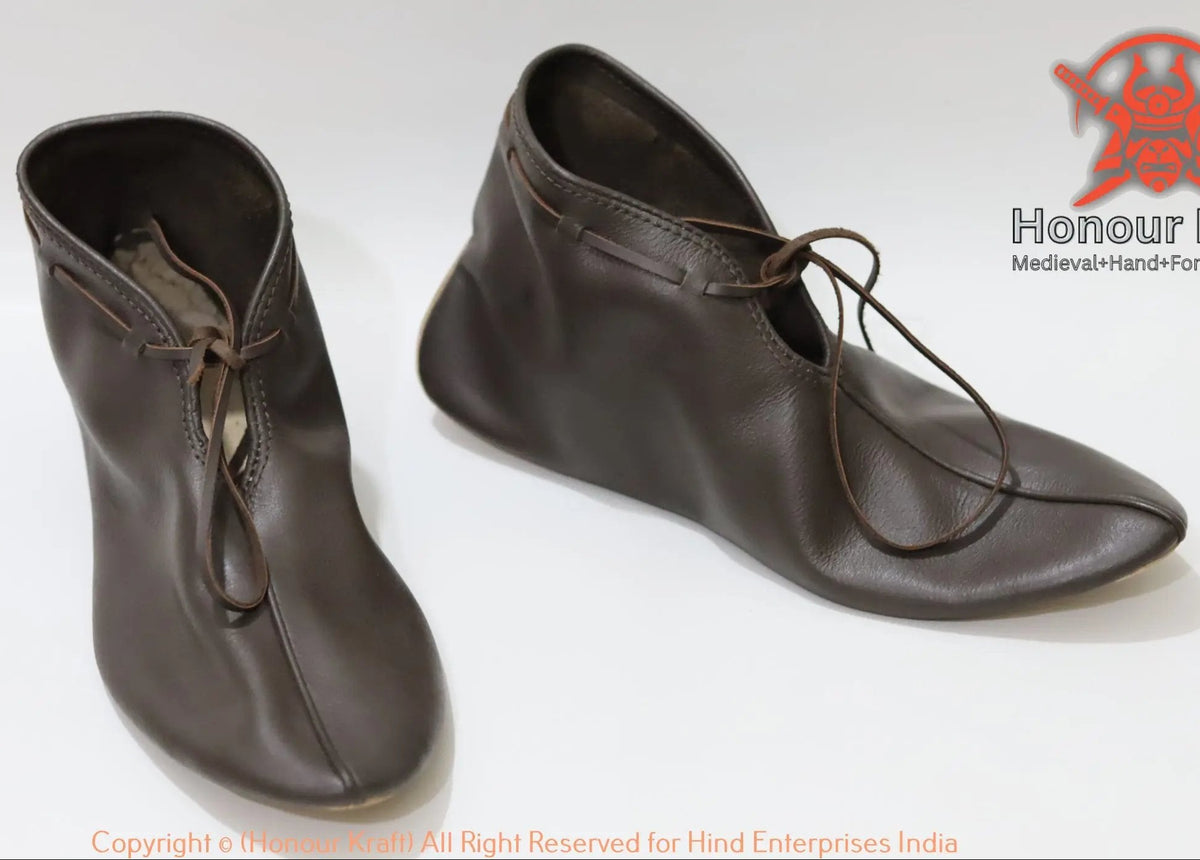 Early Medieval Turn Shoes | Viking Leather Footwear — Honour Kraft