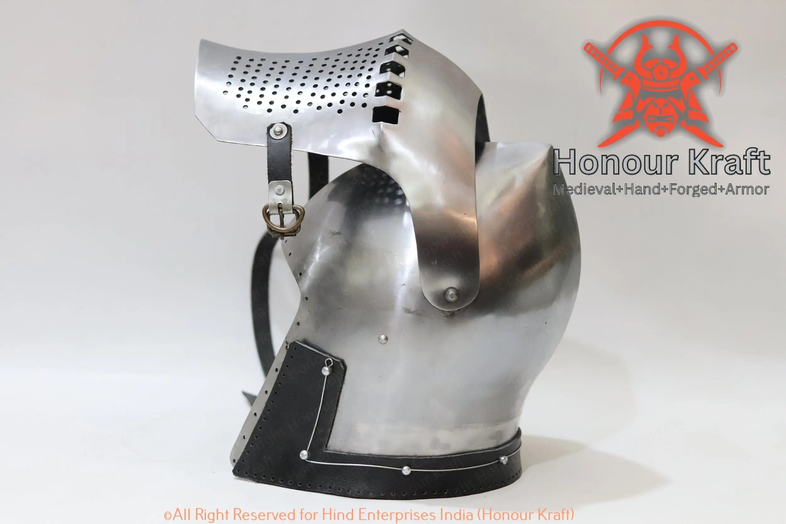 Bascinet Spoleto type 2 bascinet for buhurt helmet armor for combat ...