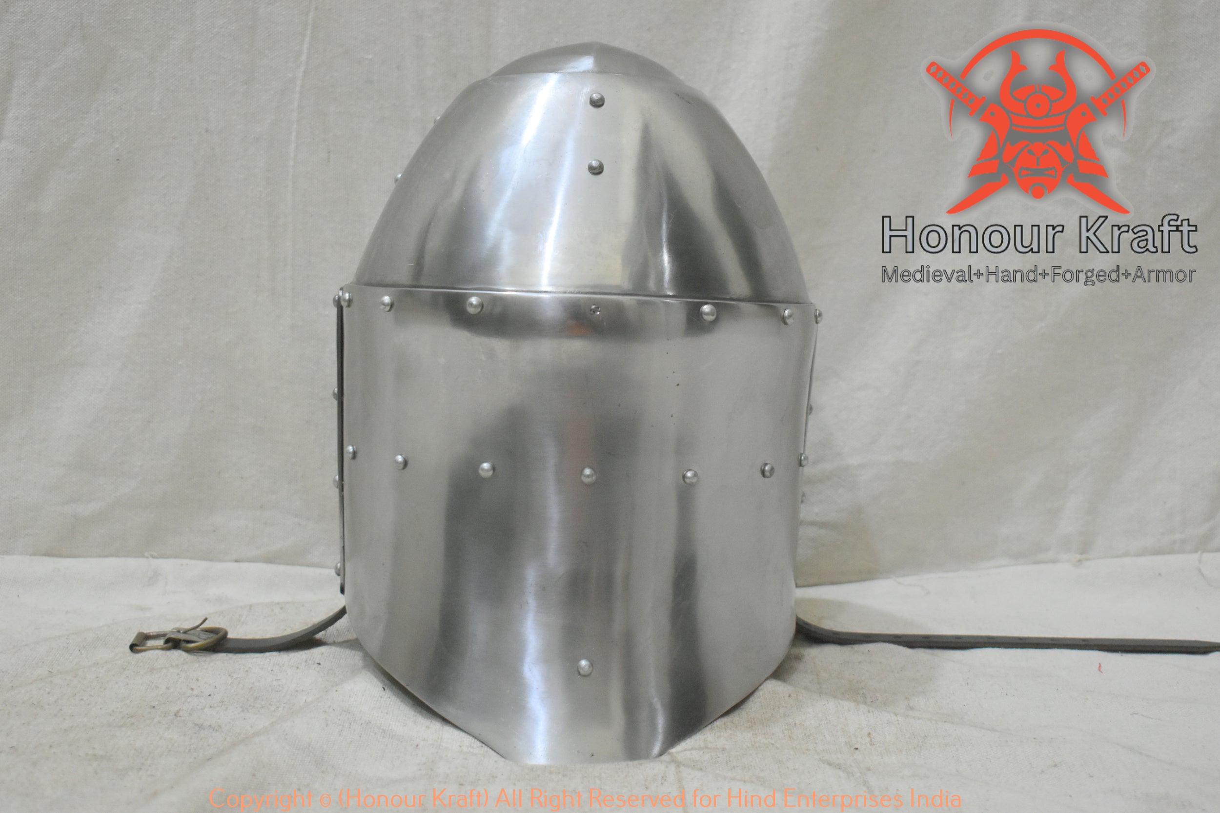 Topfhelm Helmet for Buhurt Combat T-1 — Honour Kraft