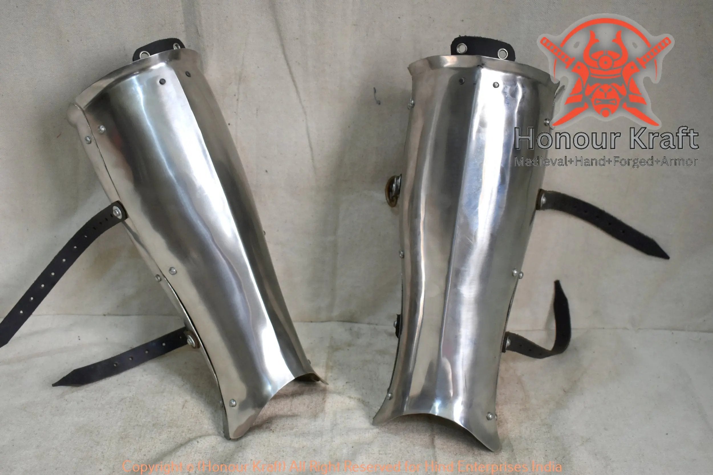 3 Segment Greaves for Buhurt Combat | Medieval Leg Armor — Honour Kraft