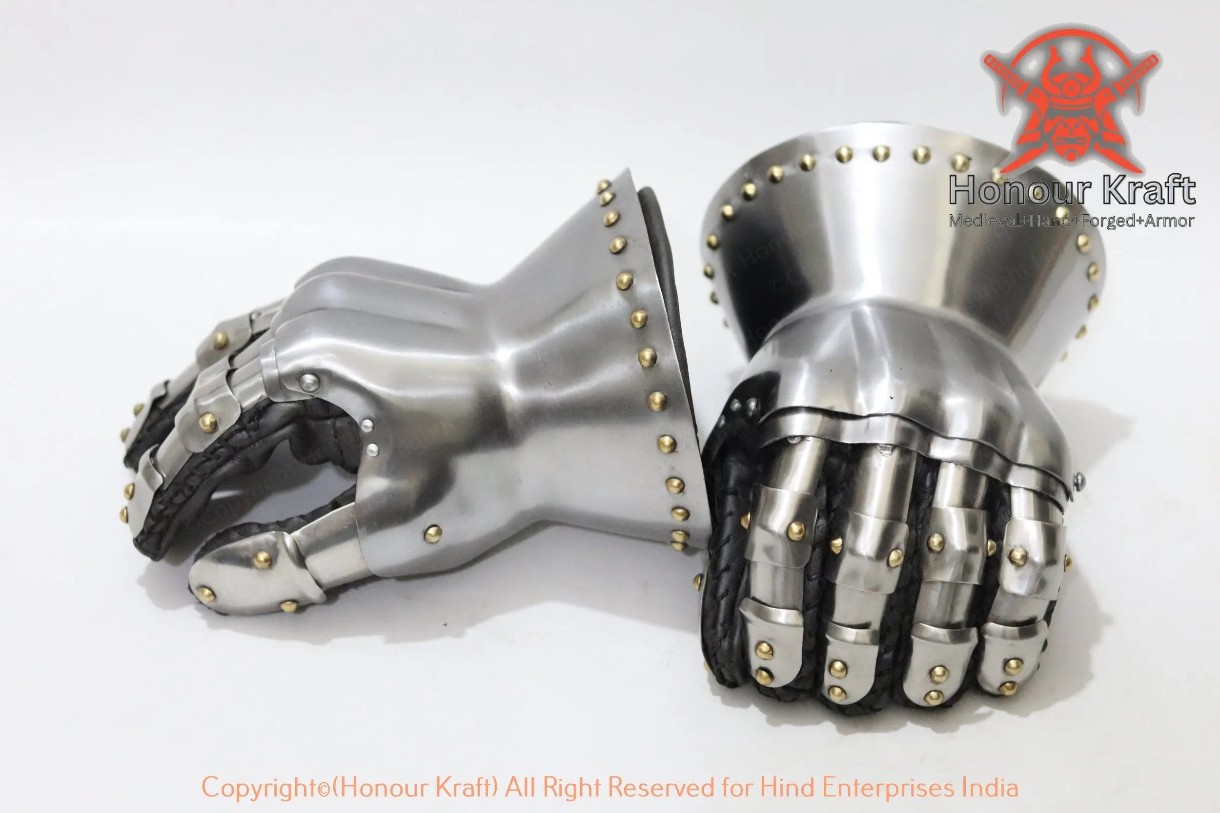 Hourglass Gauntlet armor for historical reenactment combat events SCA ...