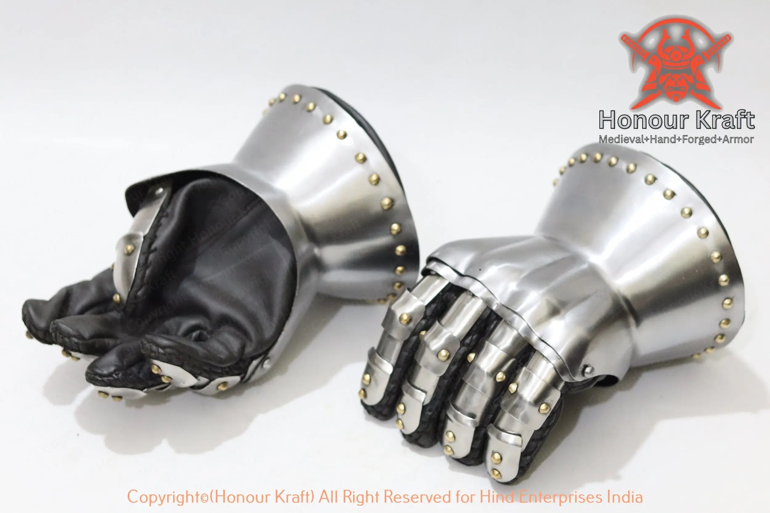 Hourglass Gauntlet armor for historical reenactment combat events SCA ...