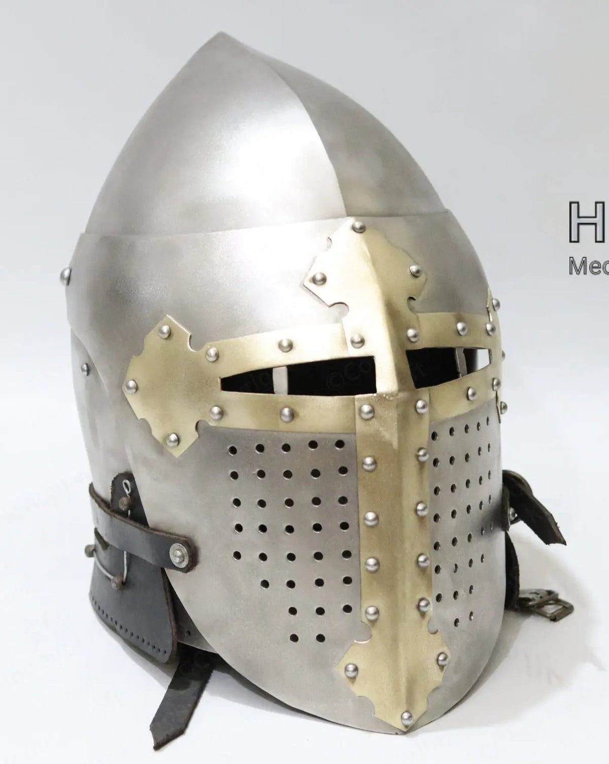 Helmet ROA Type-1 for Buhurt – HMB Grade Full-Contact Combat Helmet ...