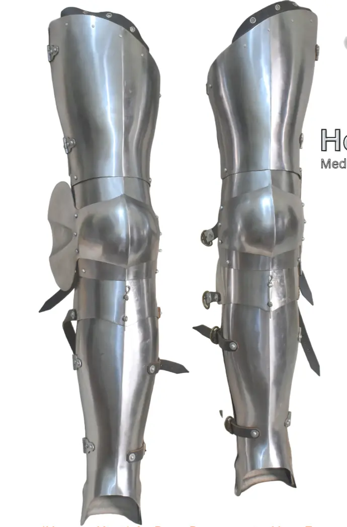 Milan Plate Legs Armor with Greaves | Buhurt Combat — Honour Kraft